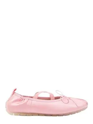 Simone Rocha Ballerina Grip Pleated Ballet Flats - Pink