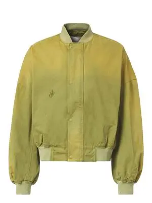 JW Anderson Cotton Bomber Jacket - Green