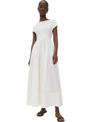 LA MAREGOLD Susie Maxi Dress - Antique White
