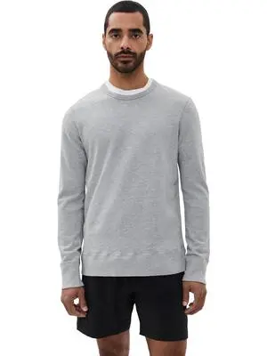 Reigning Champ Mid-weight Terry Slim Crewneck - Hgrey
