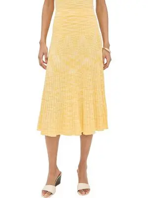 Zimmermann Illuminate Mouline Skirt - Lemon