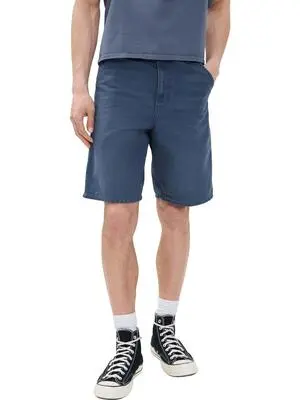 Carhartt Work In Progress Carhartt WIP Single Knee 9.5 Shorts Dusky Blue (stone Canvas)