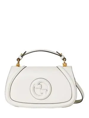 Gucci Blondie Medium Top Handle Bag - White