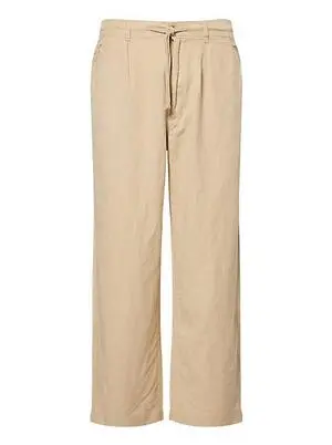 Ralph Lauren Drawstring Wide-leg Trousers - Coastal Beige