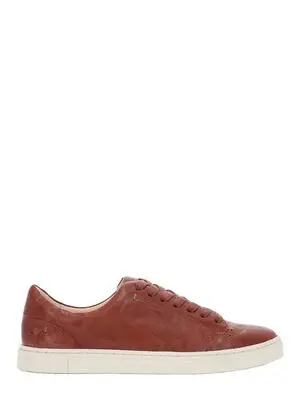 Frye Ivy Low Lace Sneakers - Red