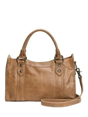 Frye Melissa Satchel - Beige