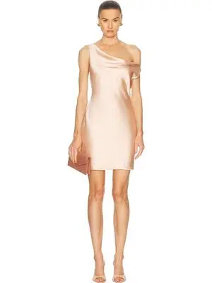 Norma Kamali Drop Shoulder Maria Mini Dress - Baby