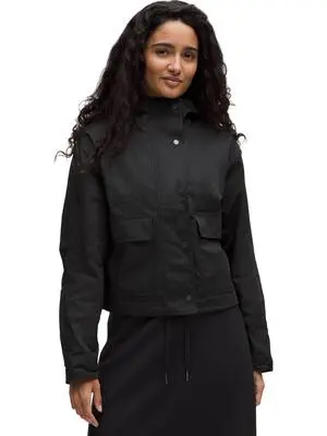 Lululemon Cropped Utility Windbreaker - Black