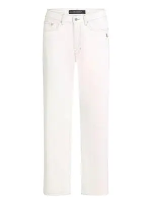 Karl Lagerfeld Straight-leg Jeans - White