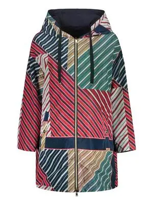 HERNO Herno Reversible Striped Coat