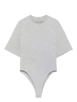 David Koma Short-sleeve Bodysuit - Grey
