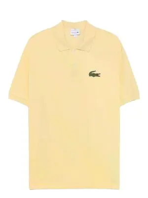 Lacoste Logo-patch Polo Shirt - Yellow