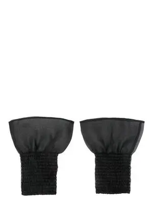 GANNI Organza Cuffs - Black