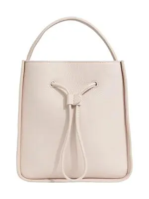 3.1 Phillip Lim Soleil Small Pebbled Leather Bucket Bag - Ecru