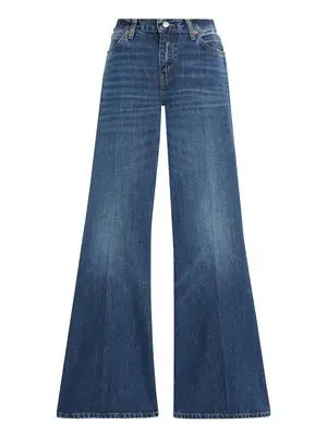 RE/DONE RE/DONE Mid-Rise Flared Jeans