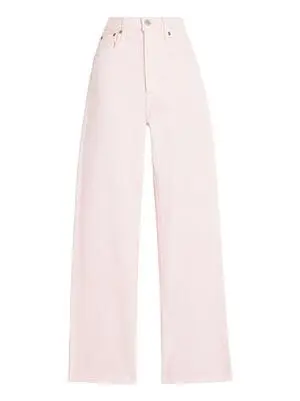 RE/DONE 90s High-rise Straight-leg Jeans - Baby Pink