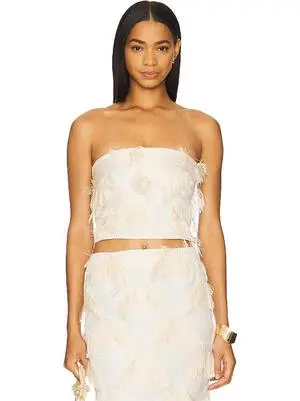 Paris Georgia Iona Tube Top - Cream