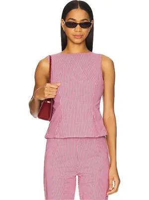MORE TO COME MORE TO COME Drea Peplum Top