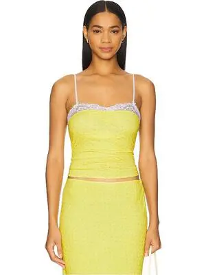 BELLA VENICE The Evelyn Top - Yellow
