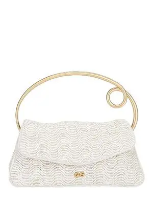 Cult Gaia Emily Top Handle Bag - Antique White