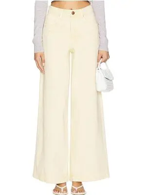 SEVENTY + MOCHI Bay Denim Pants - Mellow Yellow