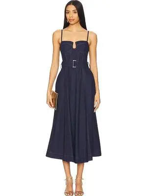 KARINA GRIMALDI Maverick Denim Dress - Blue Denim