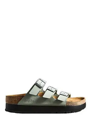 BIRKENSTOCK Papillio By Birkenstock Florida Flex Platform Sandals Green