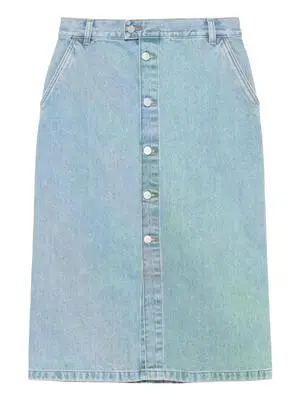 Carhartt Work In Progress Colby Midi Skirt - Blue