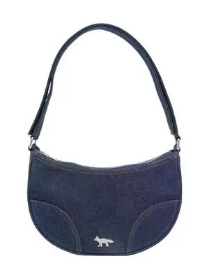 Maison Kitsuné Boogie Moon Shoulder Bag - Blue