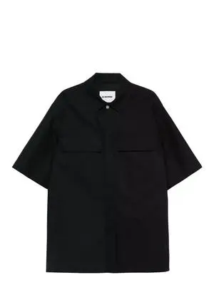 JIL SANDER Water-repellent Shirt Blue
