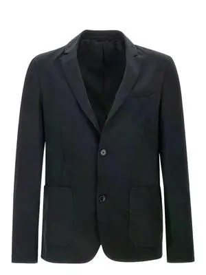 Officine Générale Nehemiah Single-breasted Blazer - Black