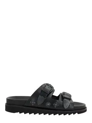 TOGA VIRILIS Buckled Sandals - Black