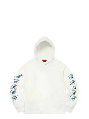 Supreme Patches Spiral Hoodie - White