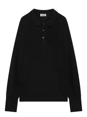 John Smedley Finchley Polo Shirt - Black