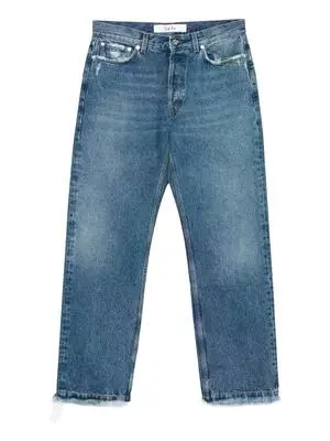 Séfr Frayed-cut Jeans - Blue