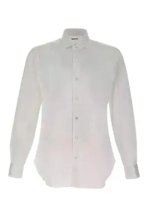 BARBA NAPOLI Cotton Shirt - White
