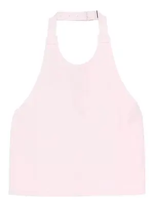 Wardrobe.NYC Backless Halter Top - Pink