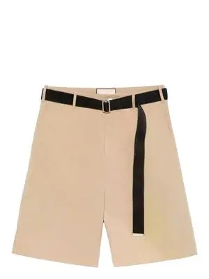 Plan C Cotton Shorts - Neutrals