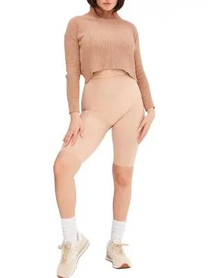 NOODY Seamless Forming Bike Shorts - Nude