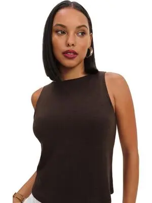 REFORMATION Pears Knit Top Mole