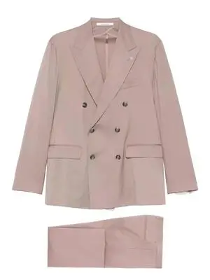 Tagliatore Wool Suit - Pink