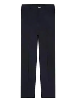 Givenchy Virgin Wool Trousers - Blue