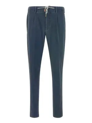 Eleventy Tapered Trousers - Blue
