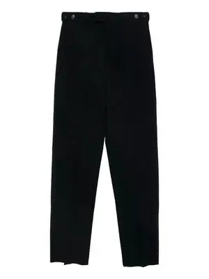 Emporio Armani Textured Trousers - Blue