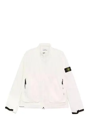 Stone Island Compass-motif Jacket - White