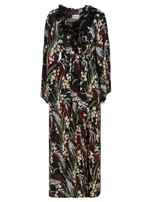 P.A.R.O.S.H P.A.R.O.S.H. Printed Crepe Dress