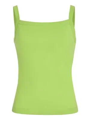 FLORE FLORE Cotton Cami Top Green