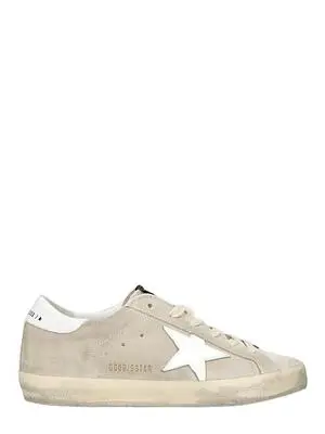 GOLDEN GOOSE Superstar Suede Low-top Trainers - Beige Comb