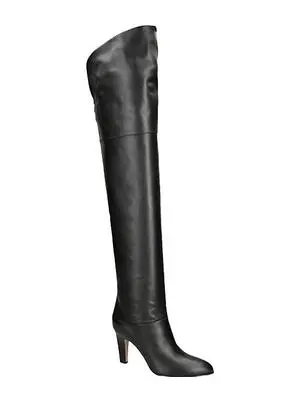 Chloé Eve Over-the-knee Leather Boots - Black