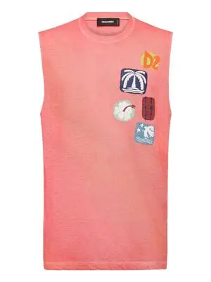 Dsquared2 Summer Lovers T-shirt - Red